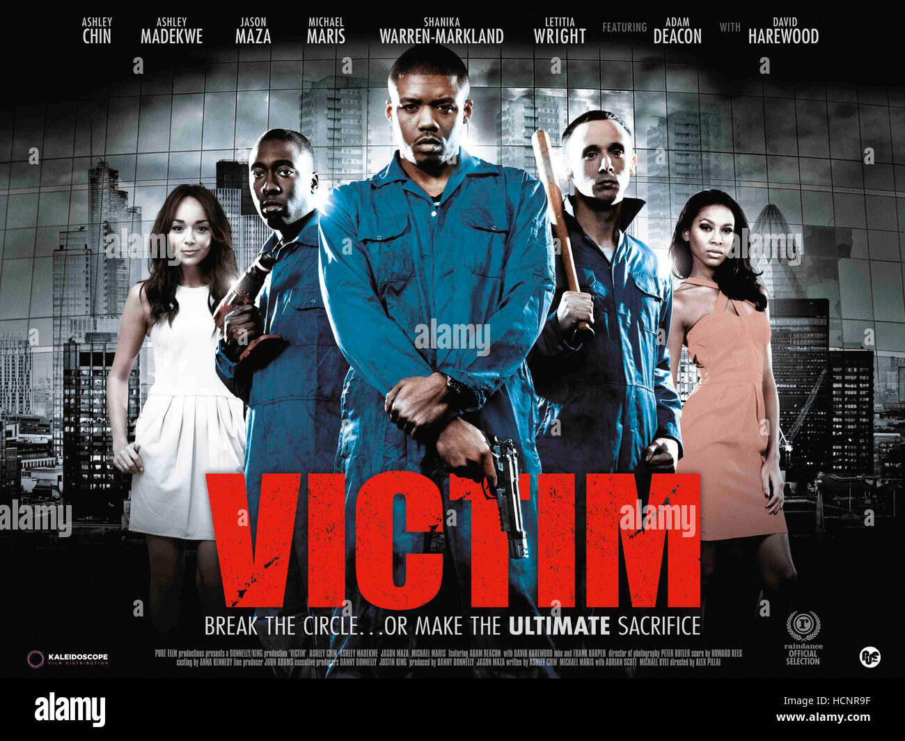 VICTIM, British poster, from left: Ashley Madekwe, Ashley Chin, Jason ...