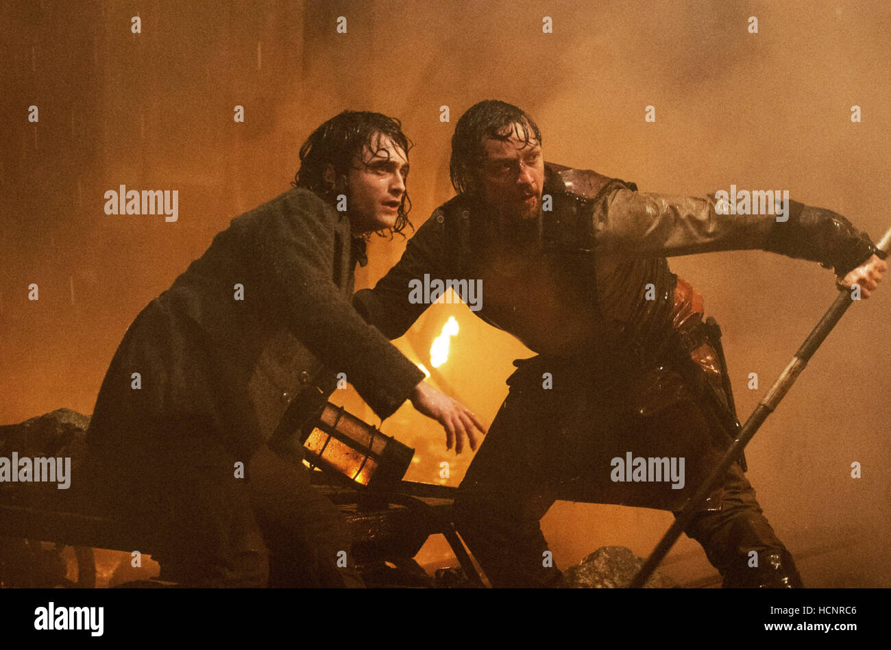 VICTOR FRANKENSTEIN, from left: Daniel Radcliffe as Igor, James McAvoy ...