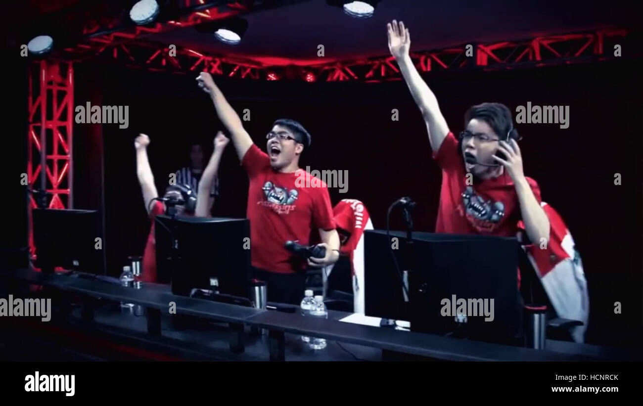 VIDEO GAMES: THE MOVIE, Gamers cheer at video games tournament, 2014 ...