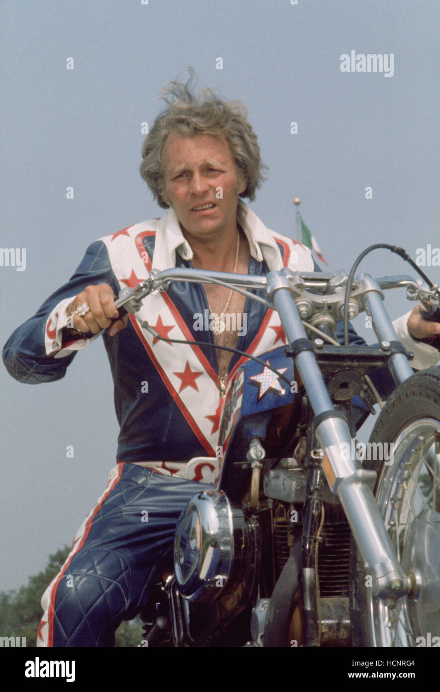 VIVA KNIEVEL!, Evel Knievel, 1977 Stock Photo - Alamy