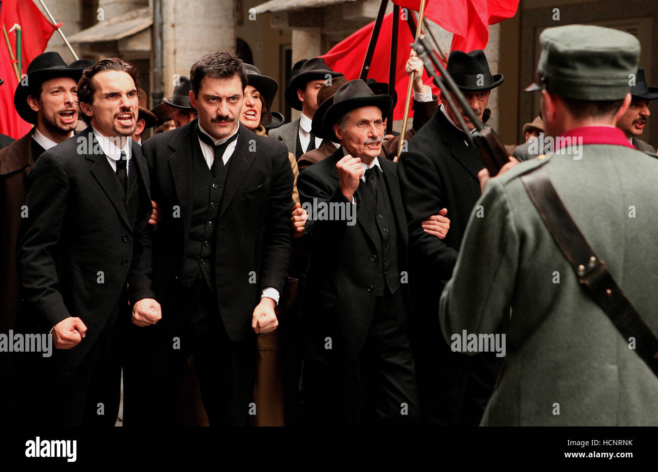 VINCERE, foreground from left, bareheaded: Pier Giorgio Bellocchio ...