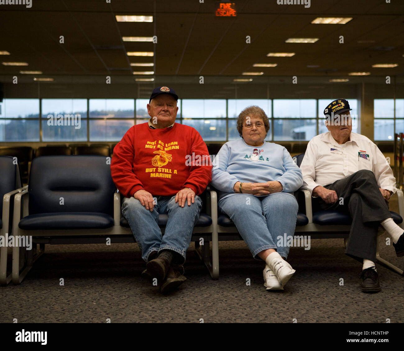 THE WAY WE GET BY, from left: Jerry Mundy, Joan Gaudet, Bill Knight ...