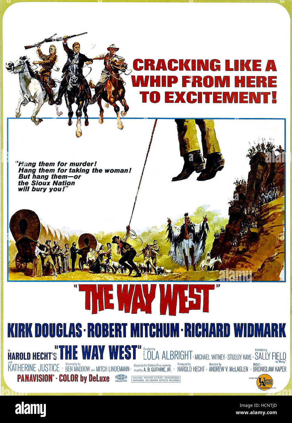 THE WAY WEST, US poster art, 1967 Stock Photo - Alamy