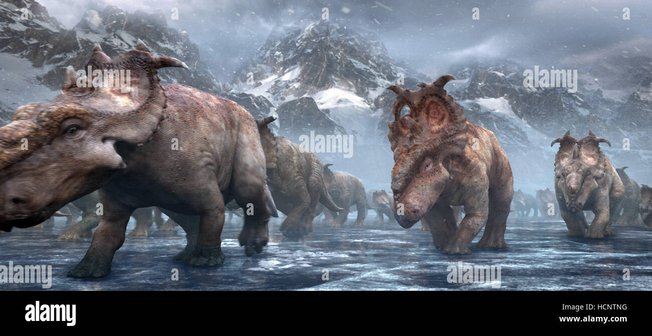 WALKING WITH DINOSAURS 3D, Patchi (center), 2013, TM and Copyright ...