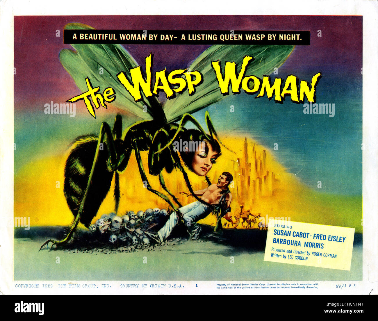 THE WASP WOMEN, Susan Cabot, 1959 Stock Photo - Alamy