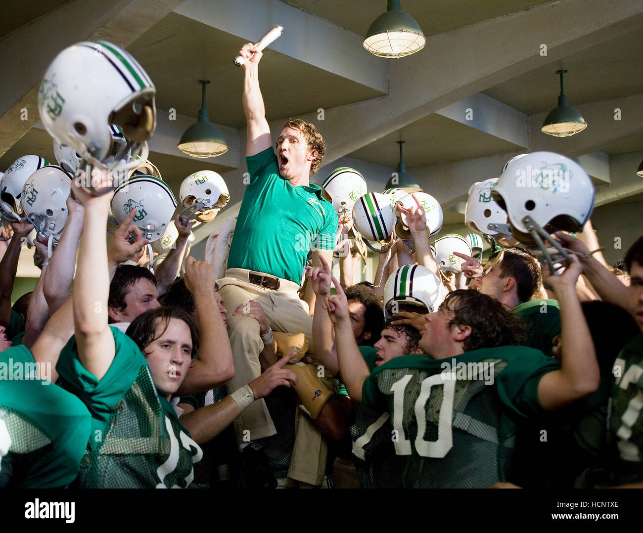 WE ARE MARSHALL, Matthew McConaughey (center, being raised), 2006 ...