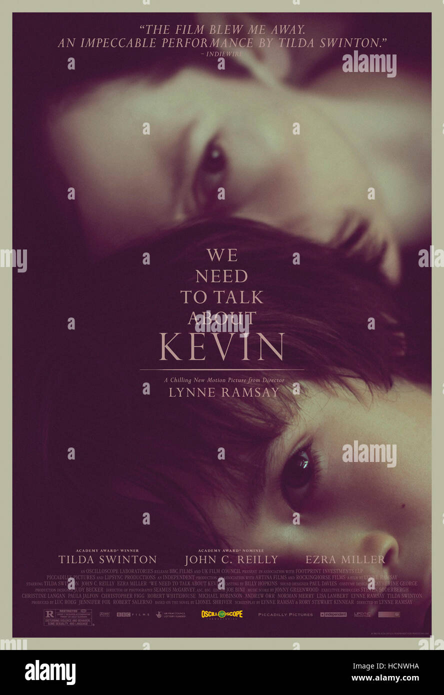WE NEED TO TALK ABOUT KEVIN, top: Tilda Swinton, Jasper Newell on US ...