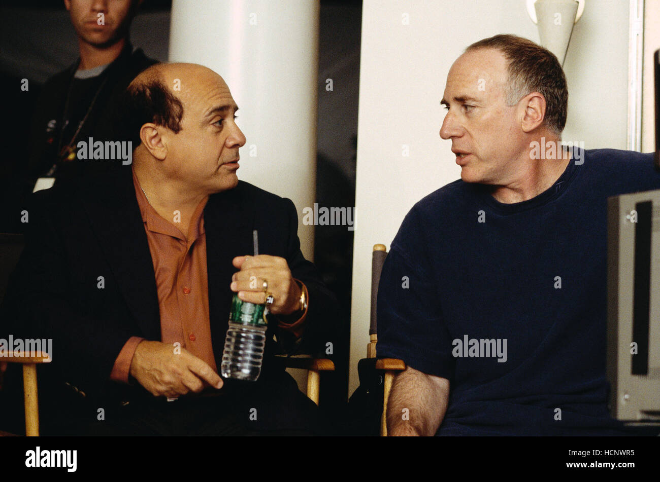 WHAT'S THE WORST THAT COULD HAPPEN, (l to r) Danny DeVito, Sam Weisman ...