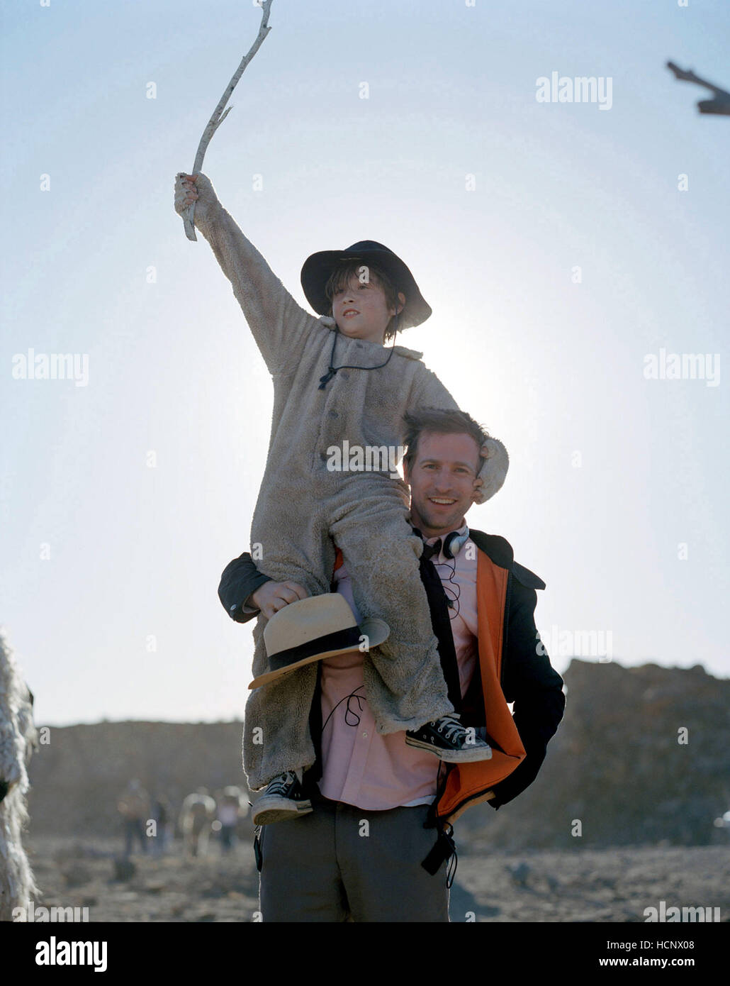 WHERE THE WILD THINGS ARE, from left: Max Records, director Spike Jonze ...