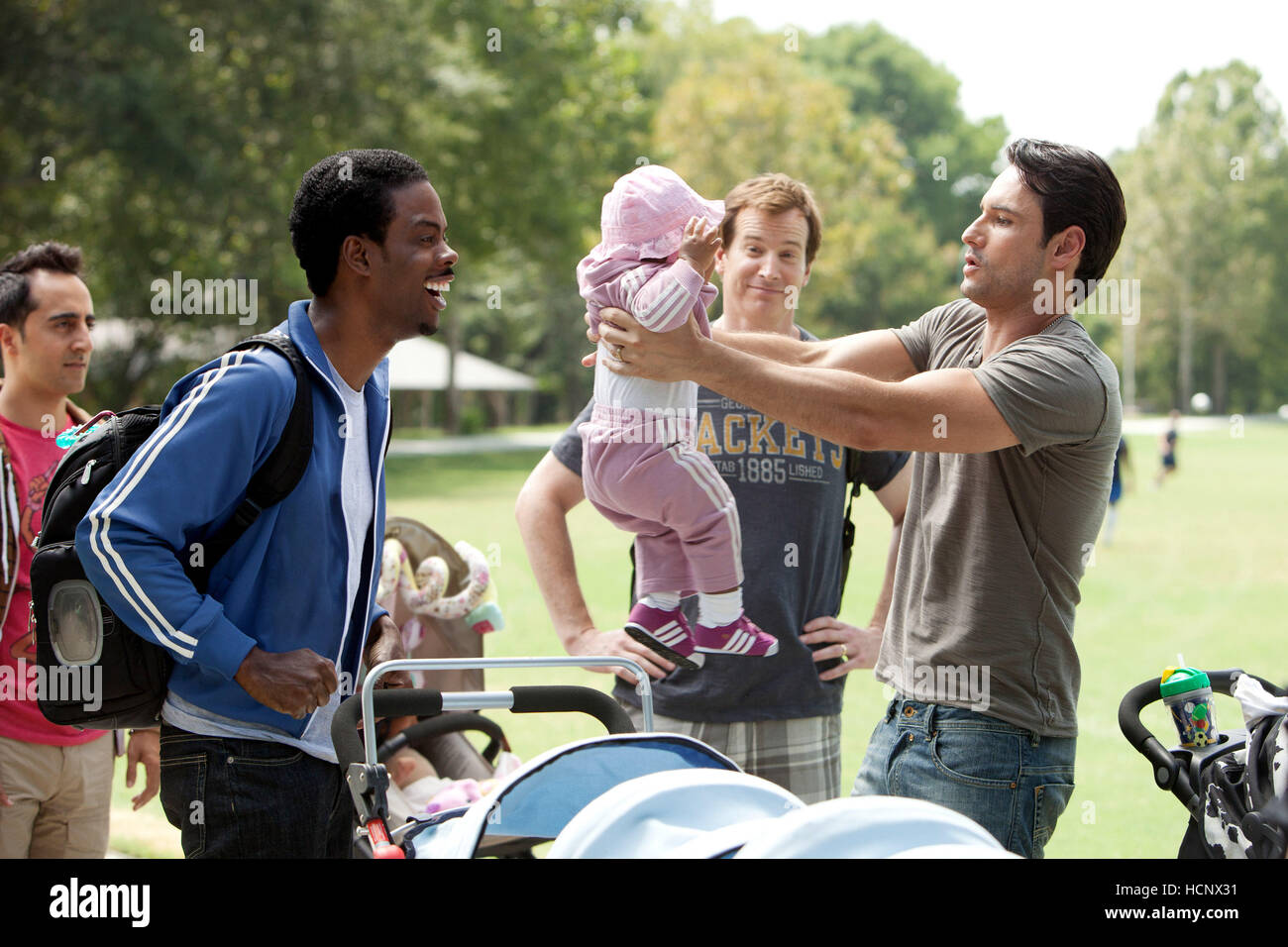 WHAT TO EXPECT WHEN YOU'RE EXPECTING, from left: Amir Talai, Chris Rock ...