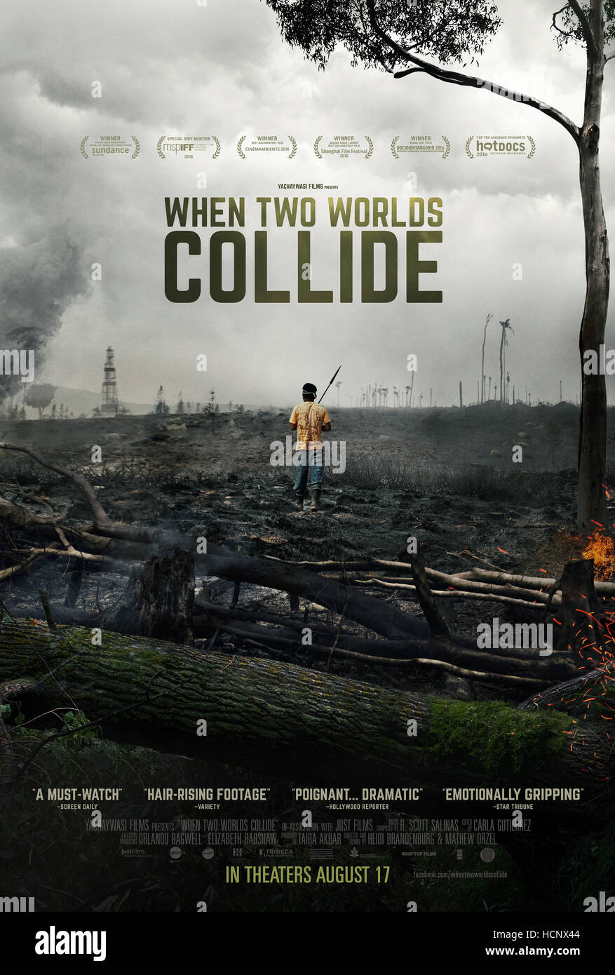 WHEN TWO WORLDS COLLIDE, US poster art, 2016. © First Run Features ...