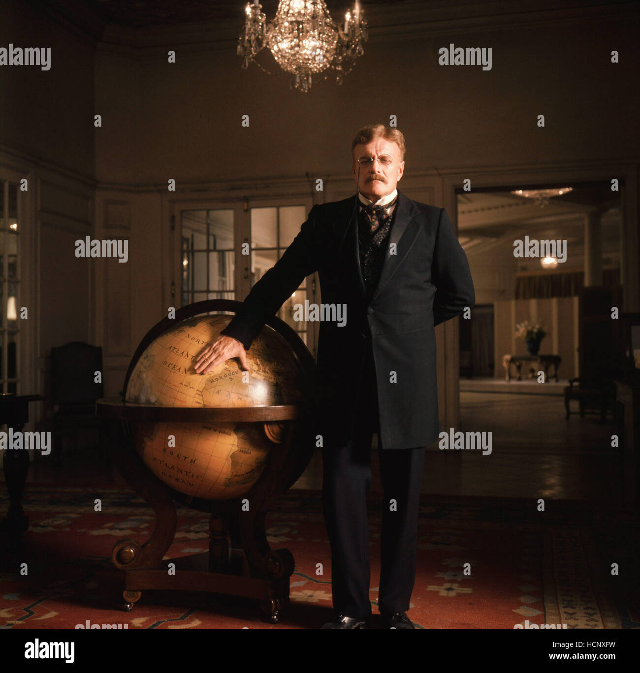 THE WIND AND THE LION, Brian Keith as Theodore Roosevelt, 1975 Stock ...