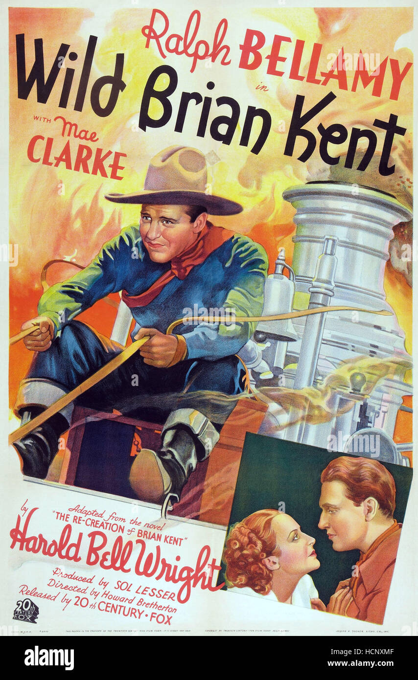 WILD BRIAN KENT, US poster art, bottom insert, from left: Gertrude ...