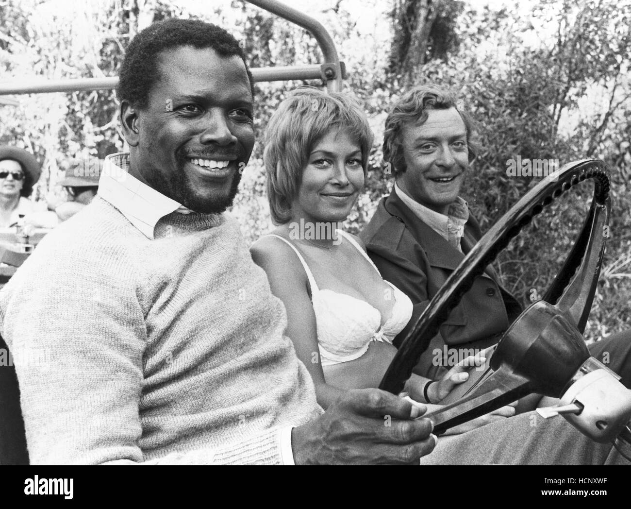 THE WILBY CONSPIRACY, Sidney Poitier, Prunella Gee, Michael Caine, 1975 ...