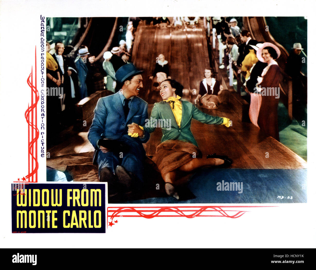 THE WIDOW FROM MONTE CARLO, from left, Warren William, Dolores del Rio ...