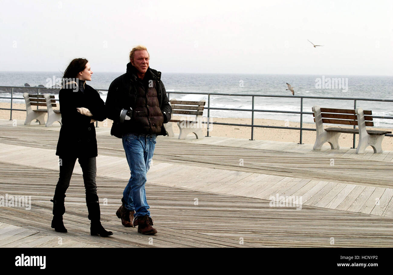 THE WRESTLER, from left: Evan Rachel Wood, Mickey Rourke, 2008. TM and ...