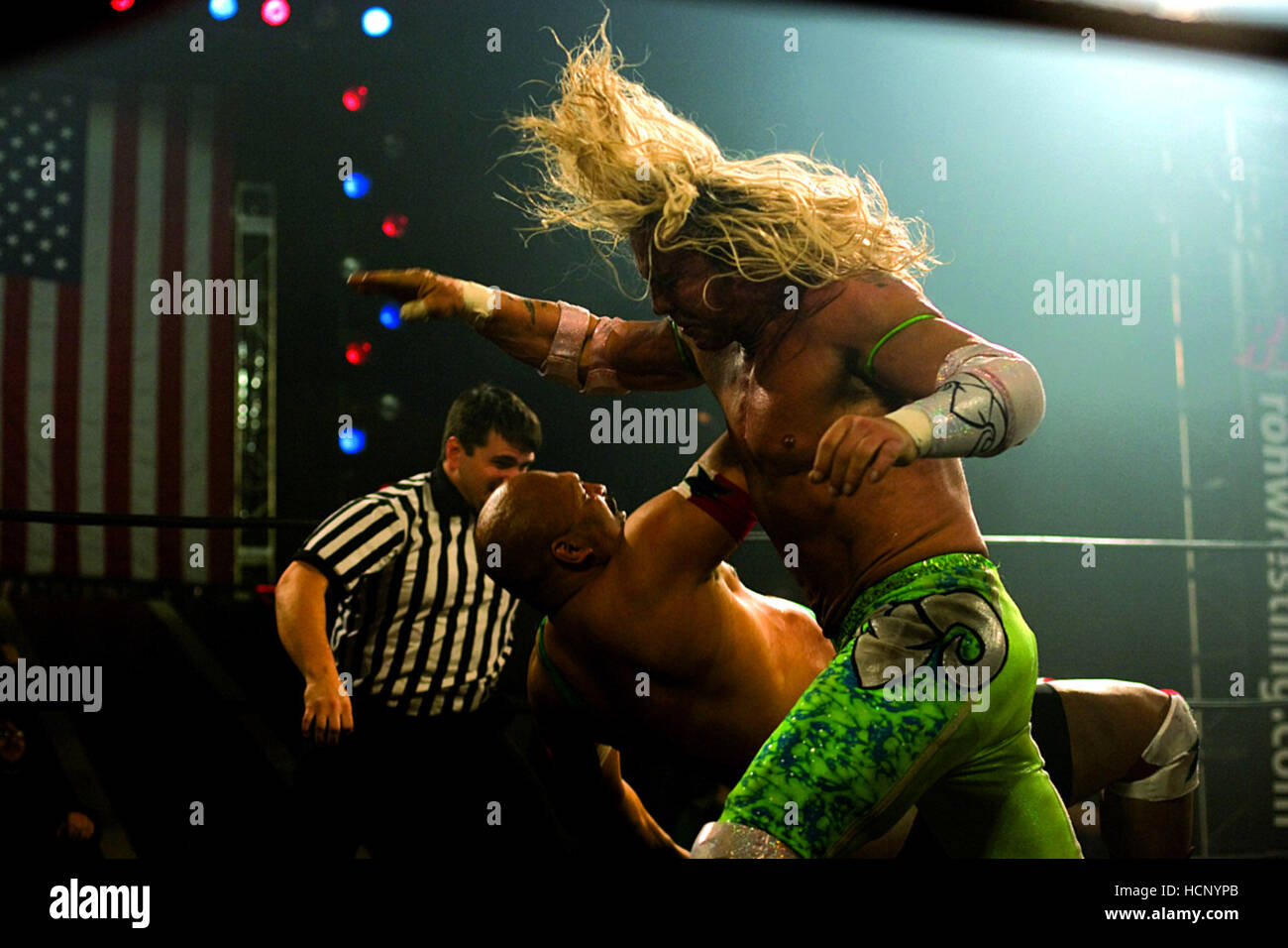 THE WRESTLER, Mickey Rourke (right), 2008. TM and ©Copyright Twentieth ...