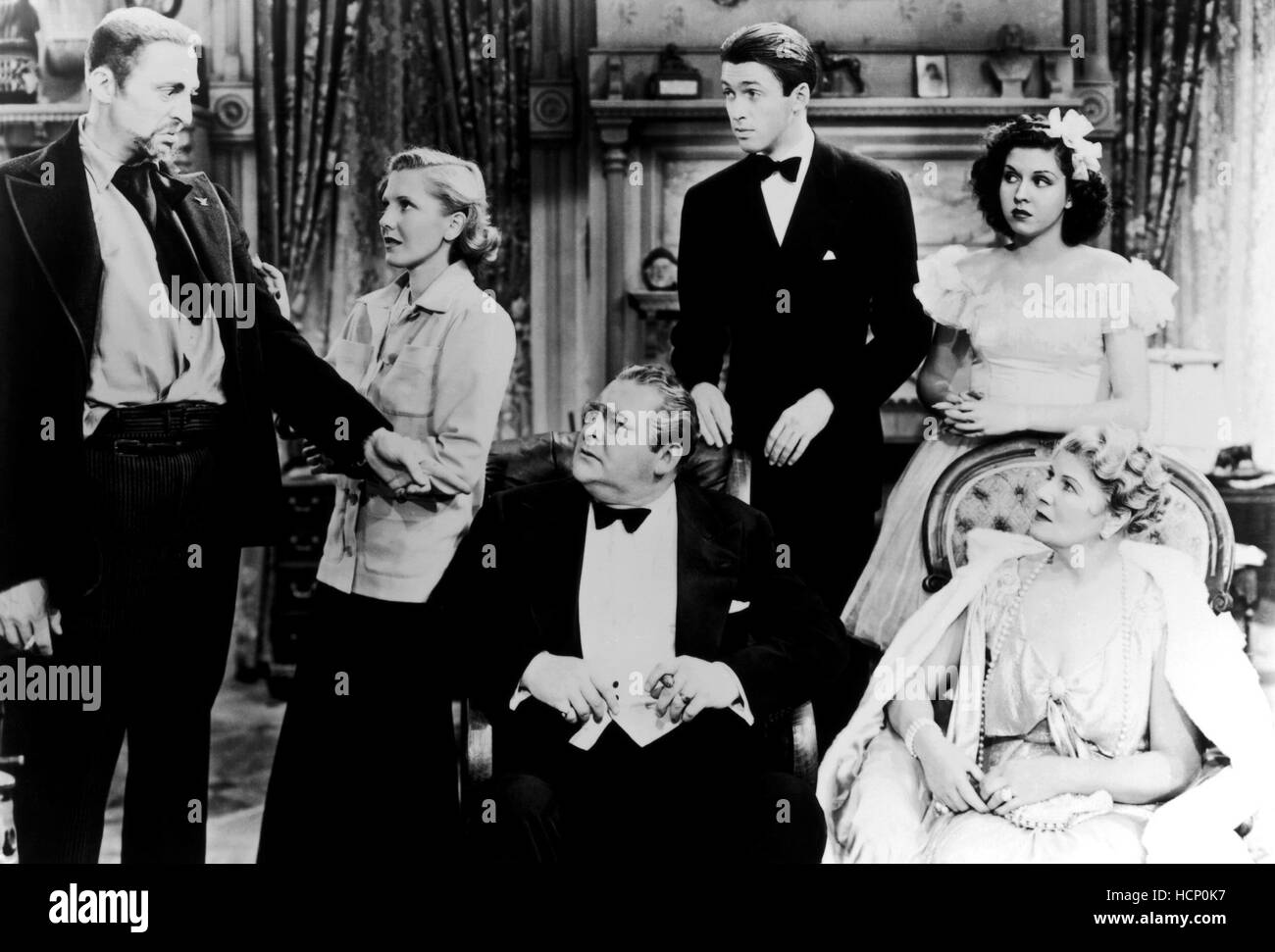 YOU CAN'T TAKE IT WITH YOU, Mischa Auer, Jean Arthur, Edward Arnold ...