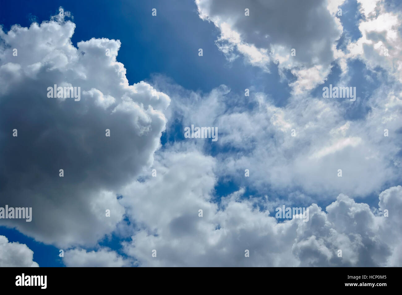 Clouds on the blue sky, good for background Stock Photo - Alamy