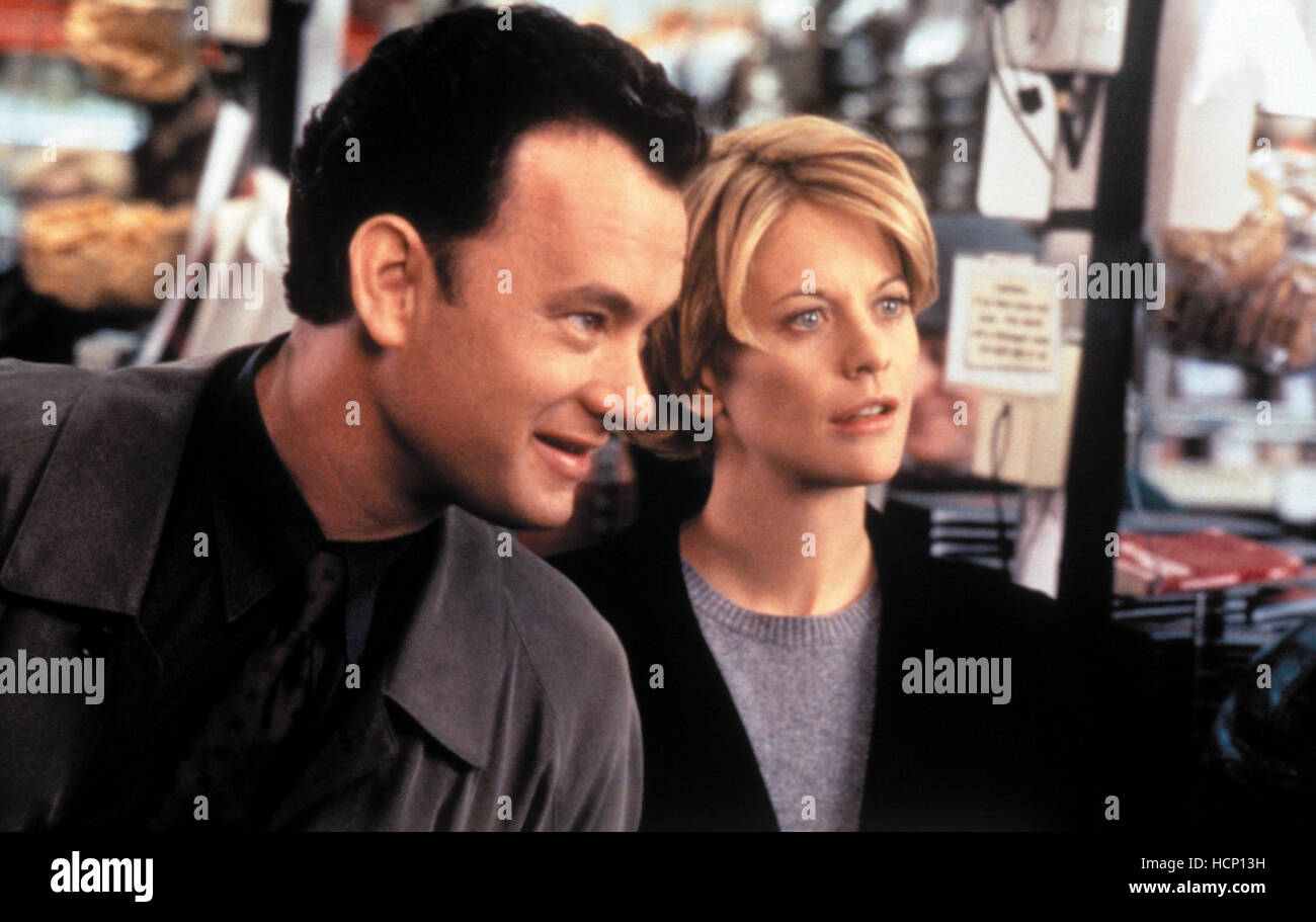 YOU'VE GOT MAIL, Tom Hanks, Meg Ryan, 1998, (c) Warner Brothers ...