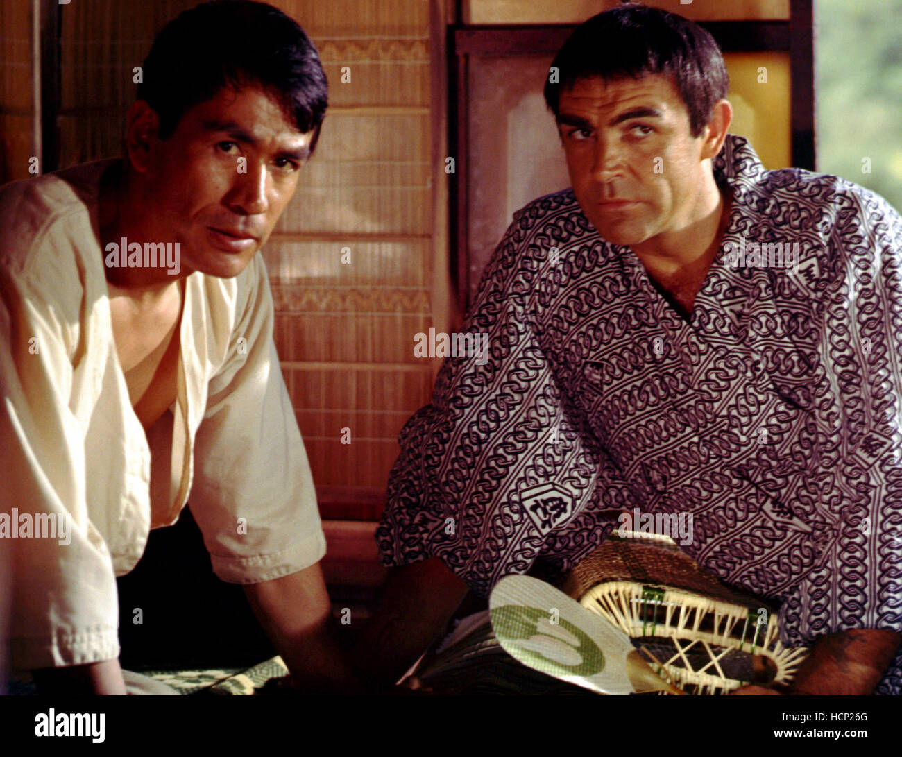 YOU ONLY LIVE TWICE, Tetsuro Tamba, Sean Connery, 1967 Stock Photo - Alamy