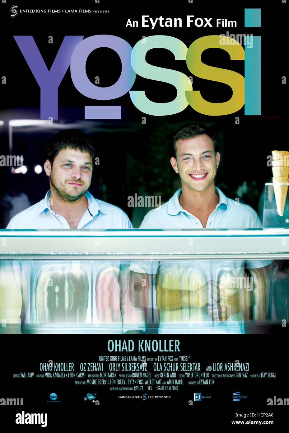 YOSSI, (aka HA-SIPPUR SHEL YOSSI), international poster art, from left ...