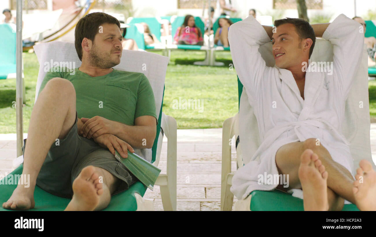 YOSSI, (aka HA-SIPPUR SHEL YOSSI), from left: Ohad Knoller, Oz Zehavi ...