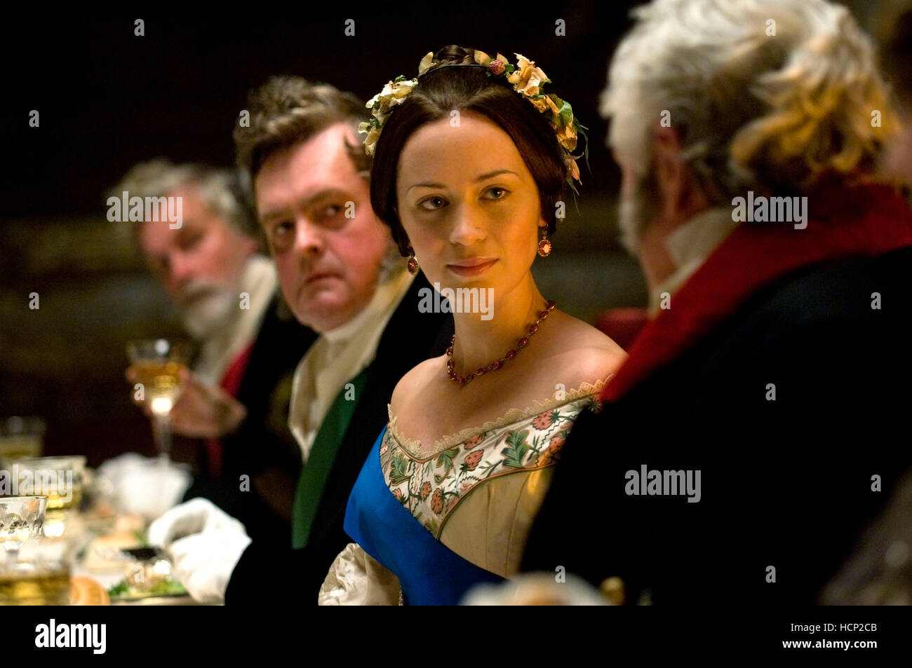 THE YOUNG VICTORIA, Emily Blunt (center of frame), as Victoria, 2009 ...
