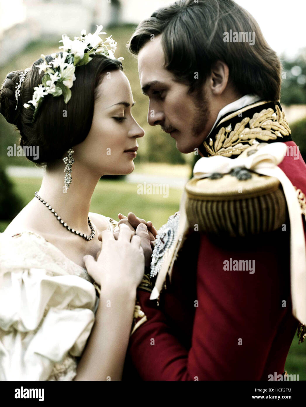 THE YOUNG VICTORIA, from left: Emily Blunt, as Victoria, Rupert Friend ...