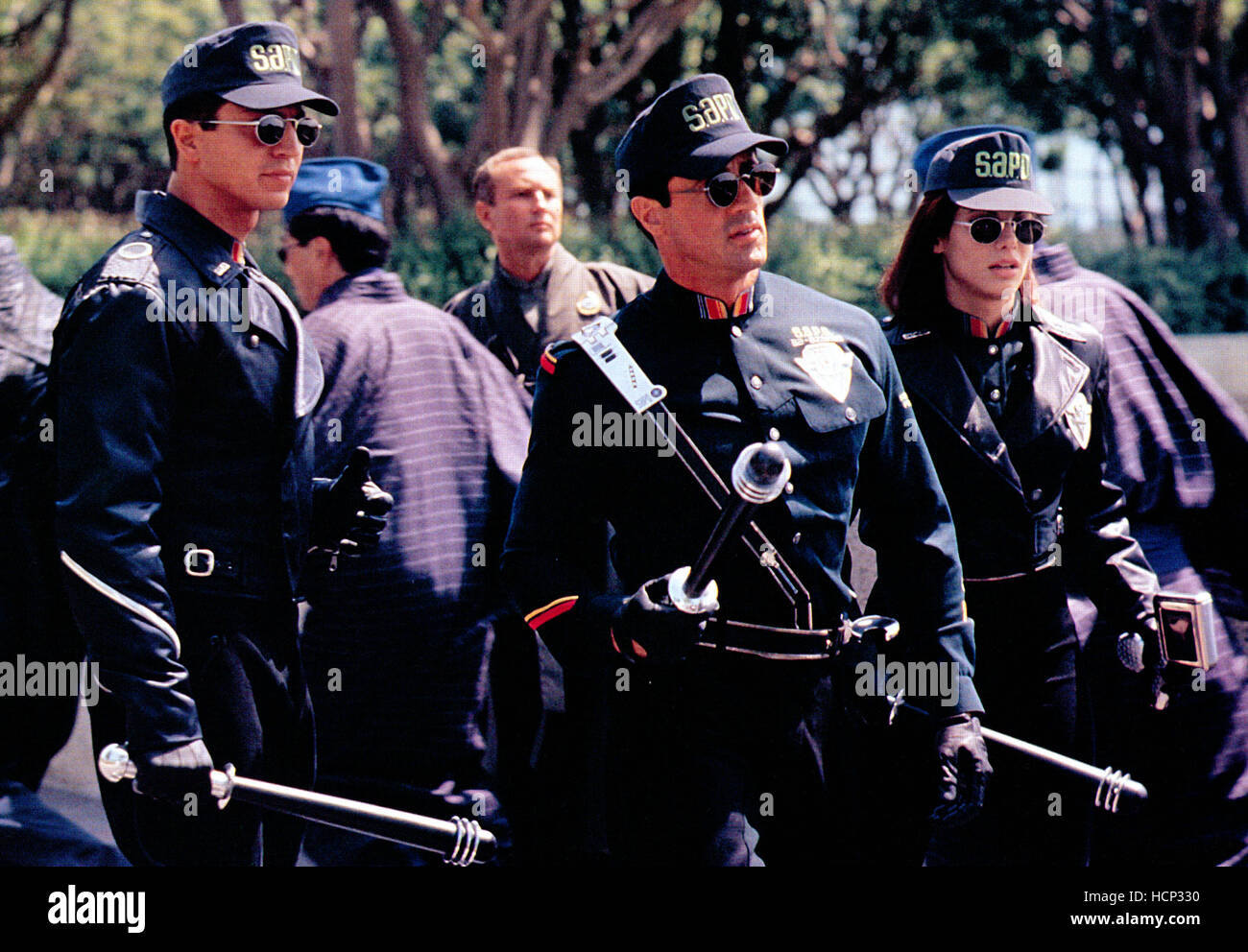 DEMOLITION MAN, Benjamin Bratt, Sylvester Stallone, Sandra Bullock ...