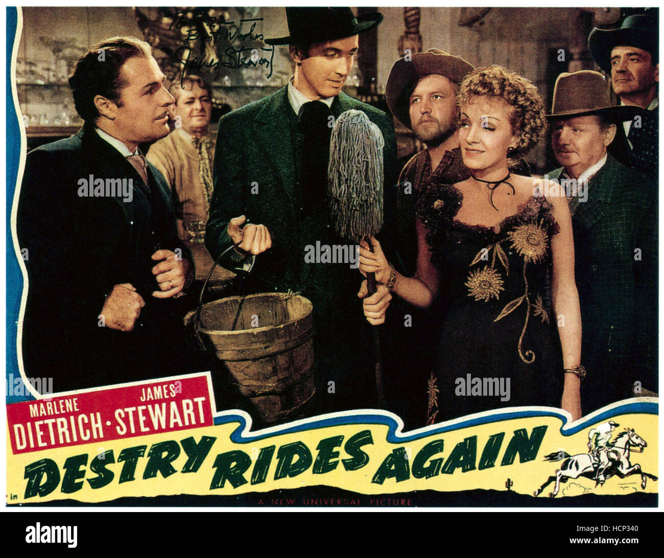 DESTRY RIDES AGAIN, Brian Donlevy, James Stewart, Marlene Dietrich ...