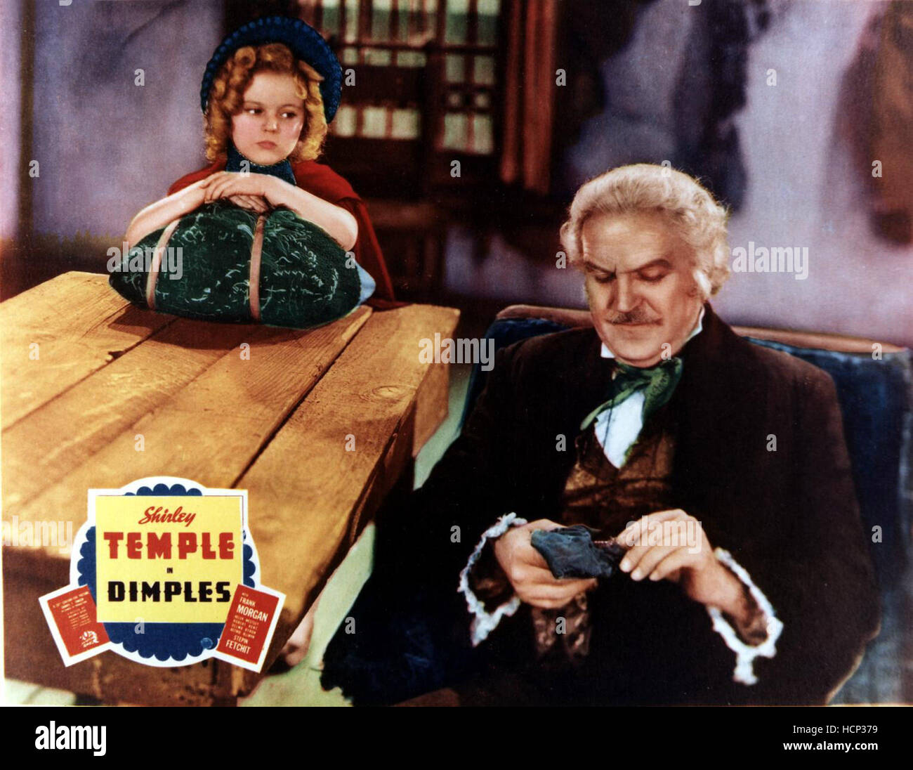DIMPLES, Shirley Temple, Frank Morgan, 1936. TM and Copyright (c) 20th ...