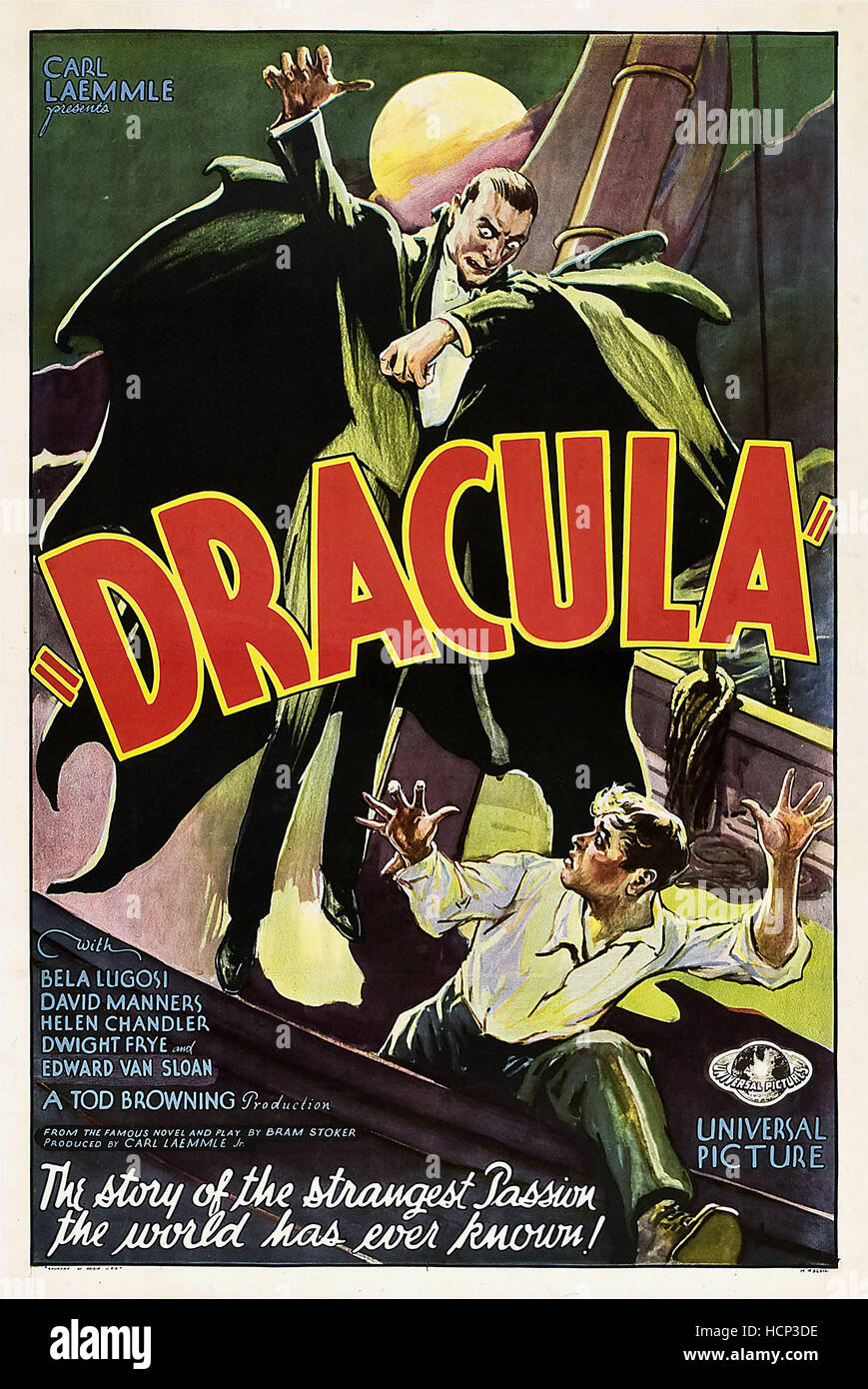 DRACULA, poster art, 1931 Stock Photo - Alamy