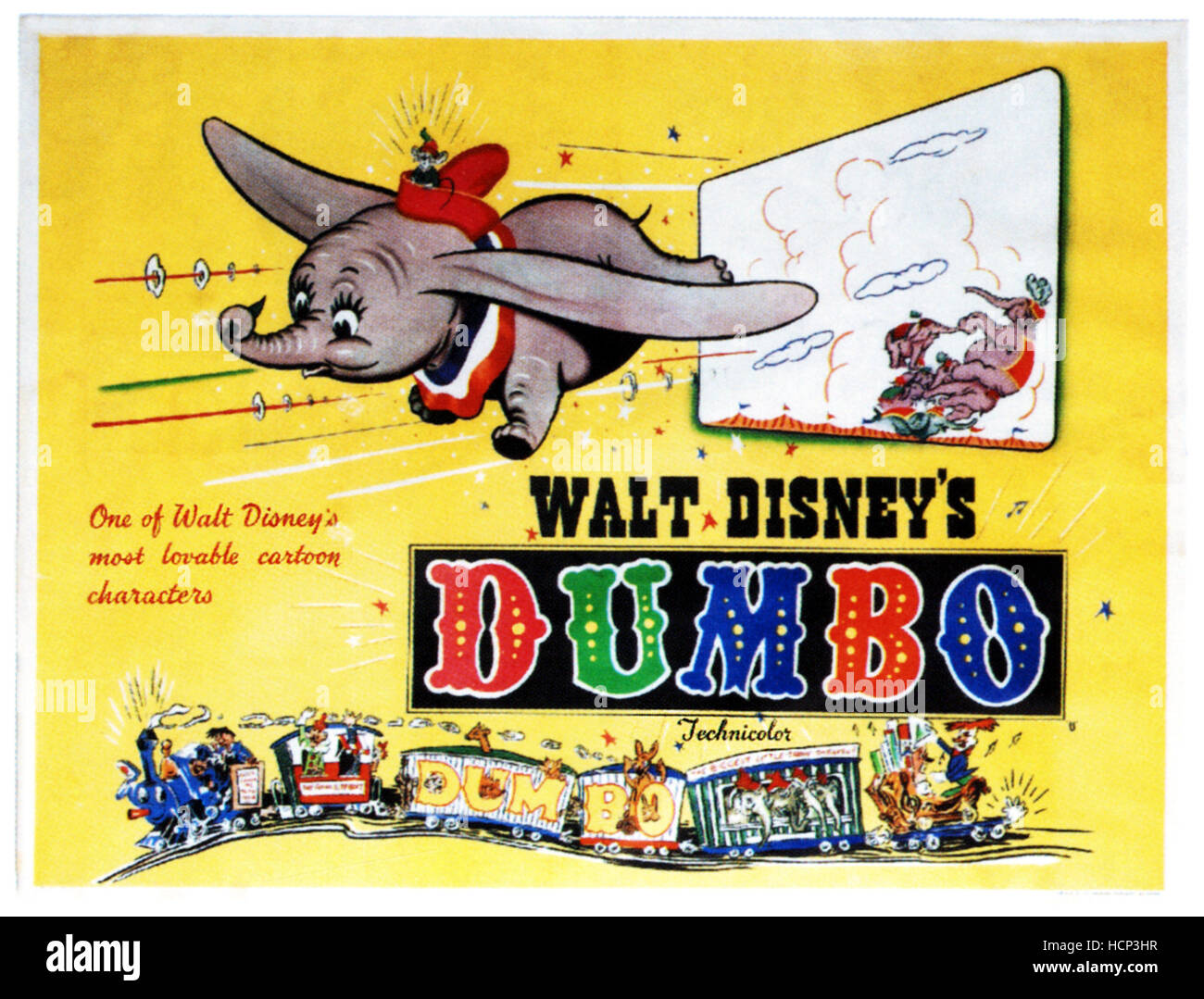 DUMBO, Dumbo on poster art, 1941 Stock Photo - Alamy