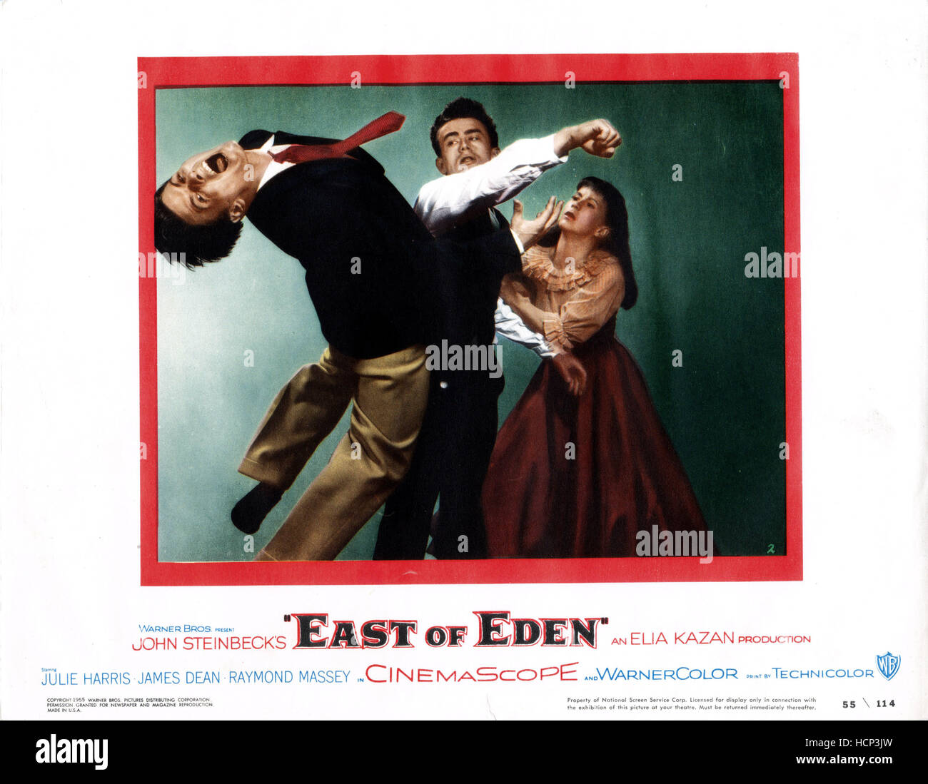 EAST OF EDEN, from left, Richard Davalos, James Dean, Julie Harris ...