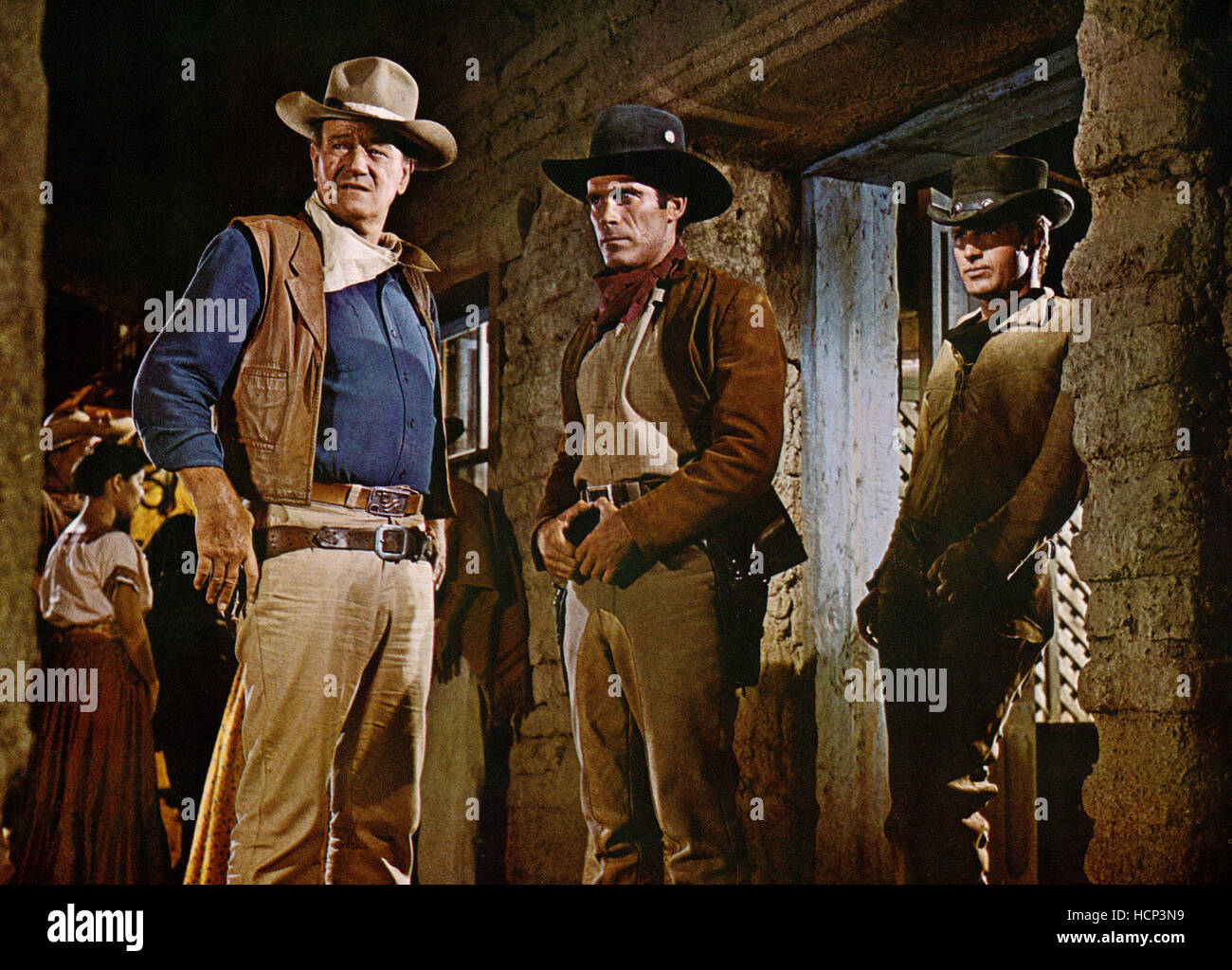 EL DORADO, John Wayne, Christopher George, James Caan, 1966 Stock Photo - Alamy