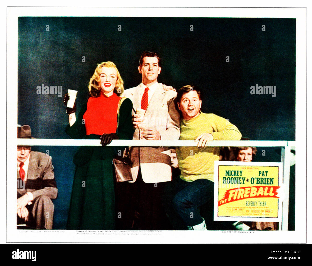 THE FIREBALL, from left: Marilyn Monroe, James Brown, (aka James L ...