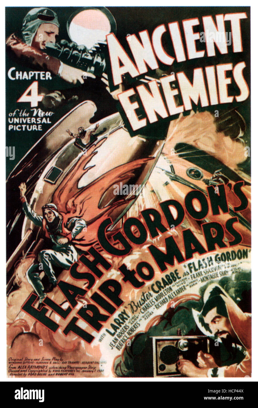 FLASH GORDON'S TRIP TO MARS, bottom right: Charles Middleton as Ming ...