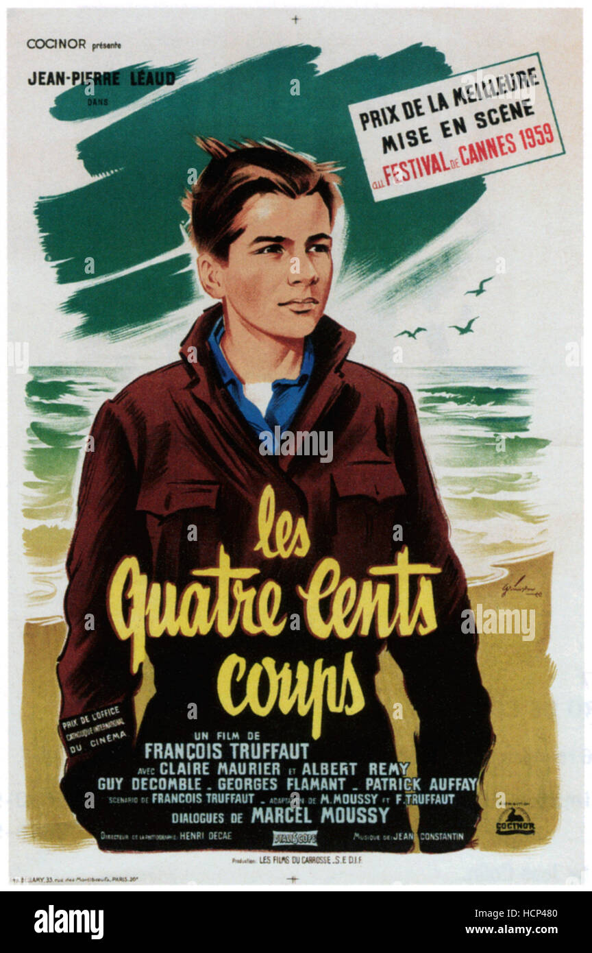 THE 400 BLOWS (aka LES QUATRE CENT COUPS), Jean-Pierre Leaud on French ...