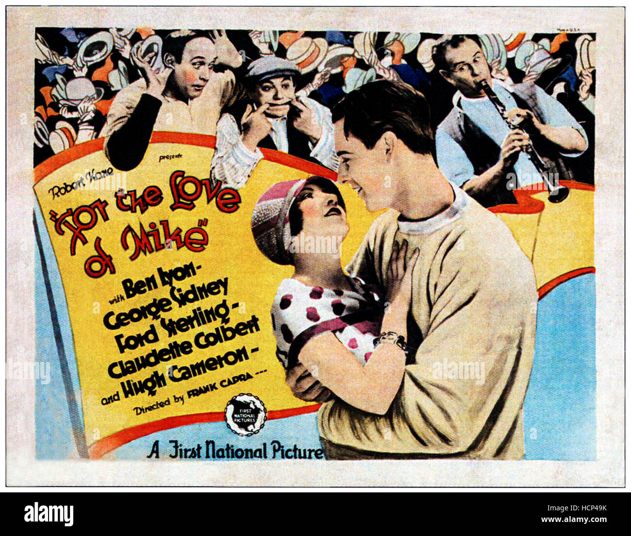 FOR THE LOVE OF MIKE, bottom from left: Claudette Colbert, Ben Lyon ...