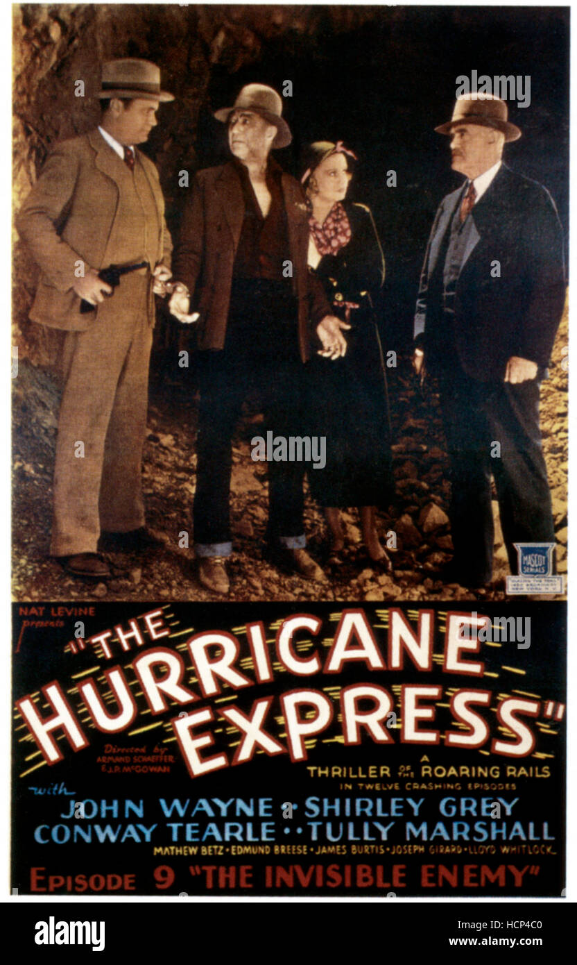 THE HURRICANE EXPRESS, second from right: Shirley Grey in 'Episode 9 ...