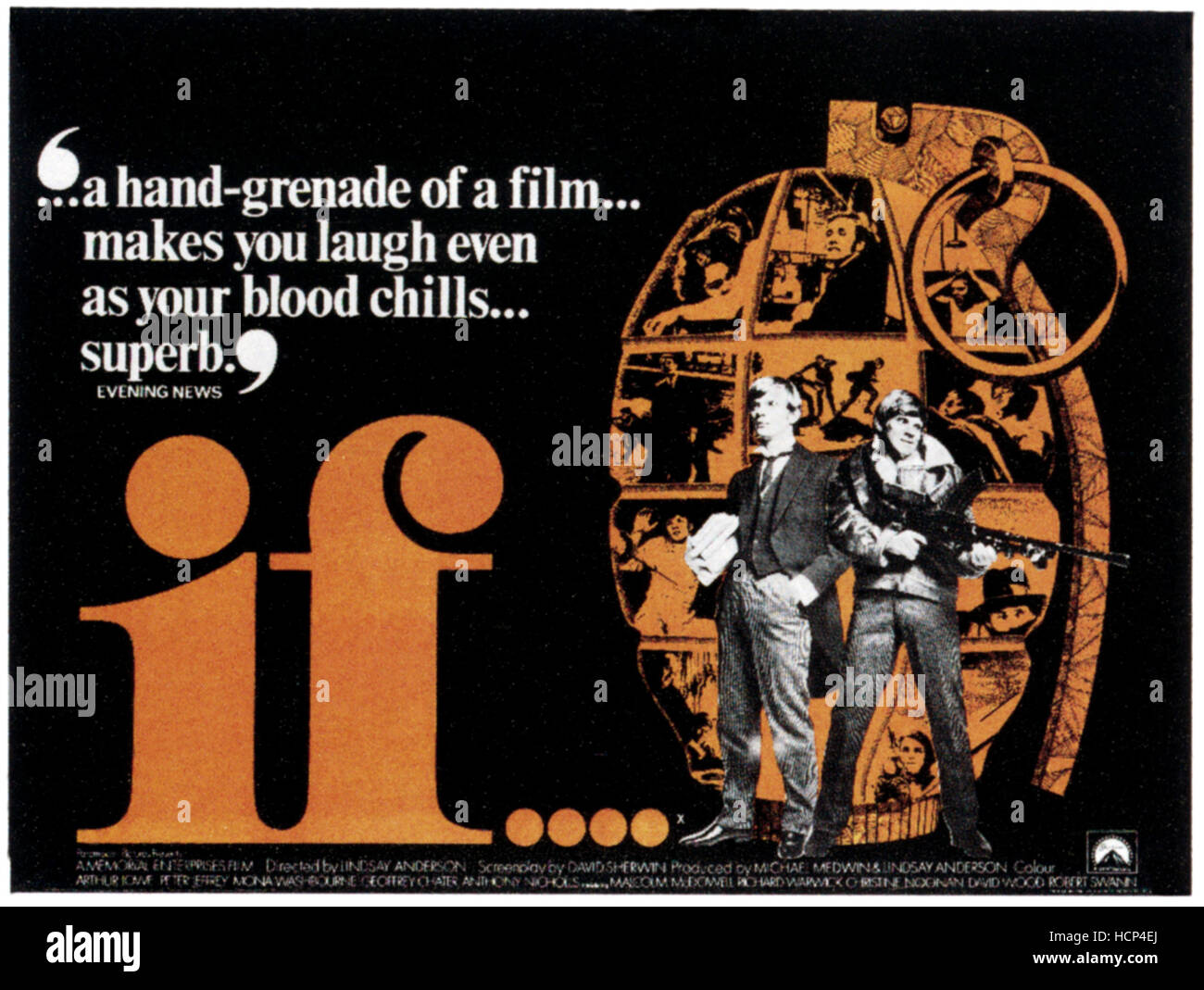 IF...., Malcolm McDowell, 1968 Stock Photo - Alamy