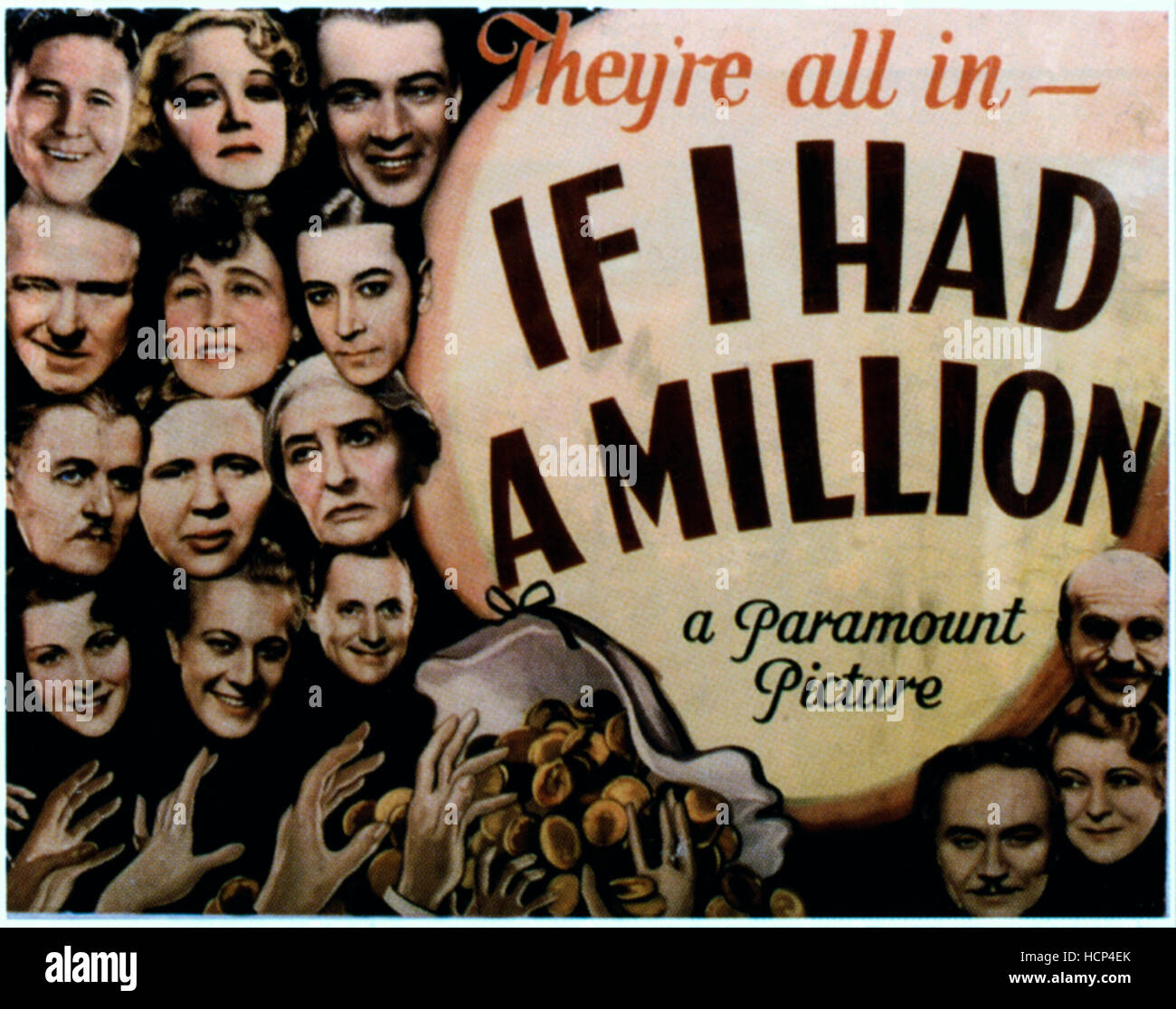 IF I HAD A MILLION, top from left: Jack Oakie, Joyce Compton, Gary ...