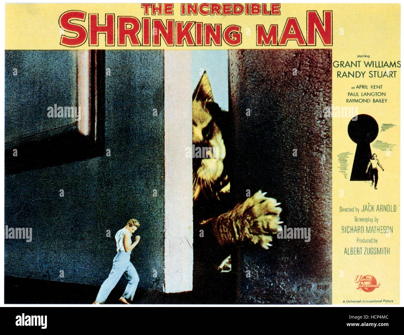 THE INCREDIBLE SHRINKING MAN, Grant Williams, 1957 Stock Photo - Alamy