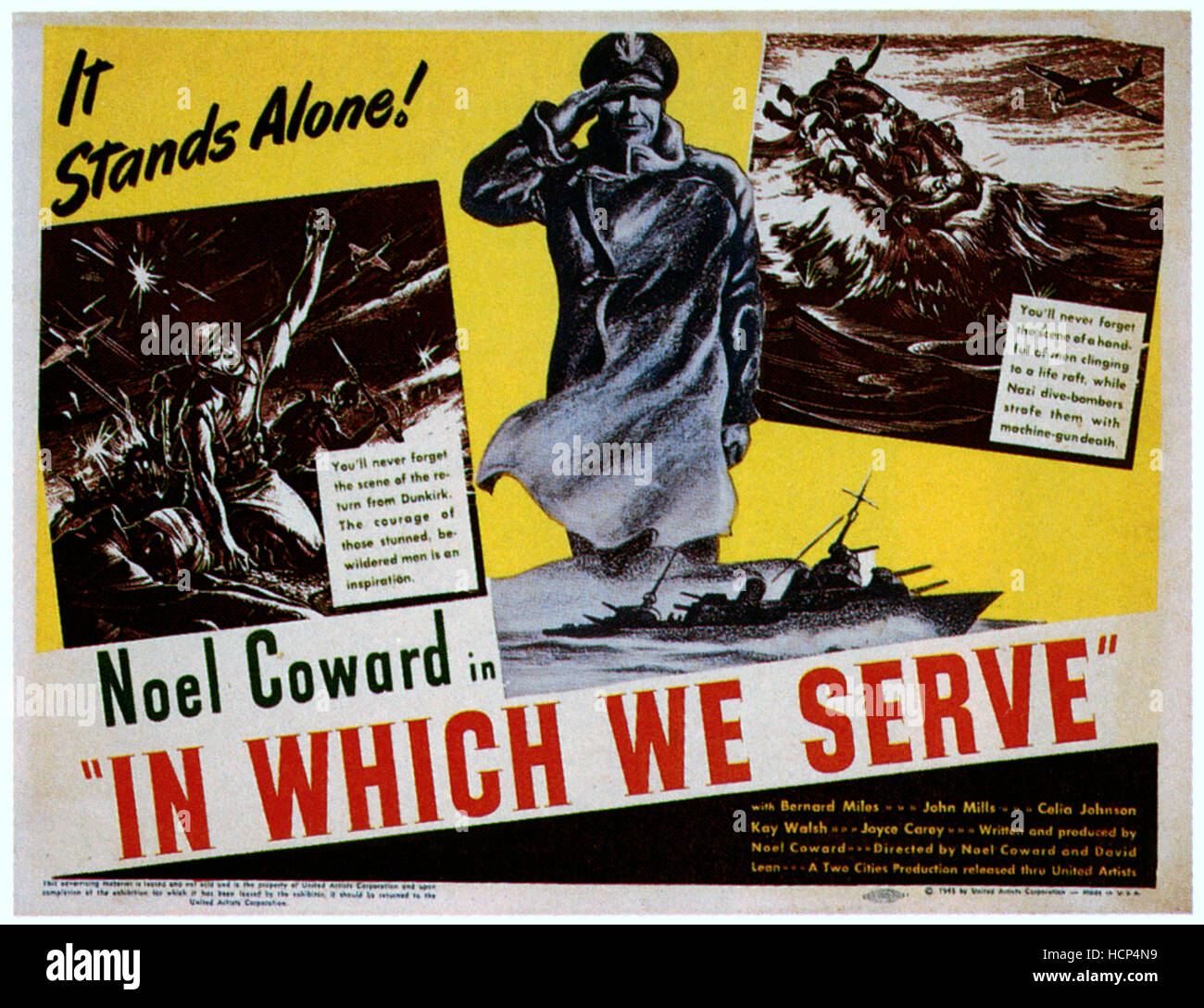 IN WHICH WE SERVE, 1942 Stock Photo - Alamy