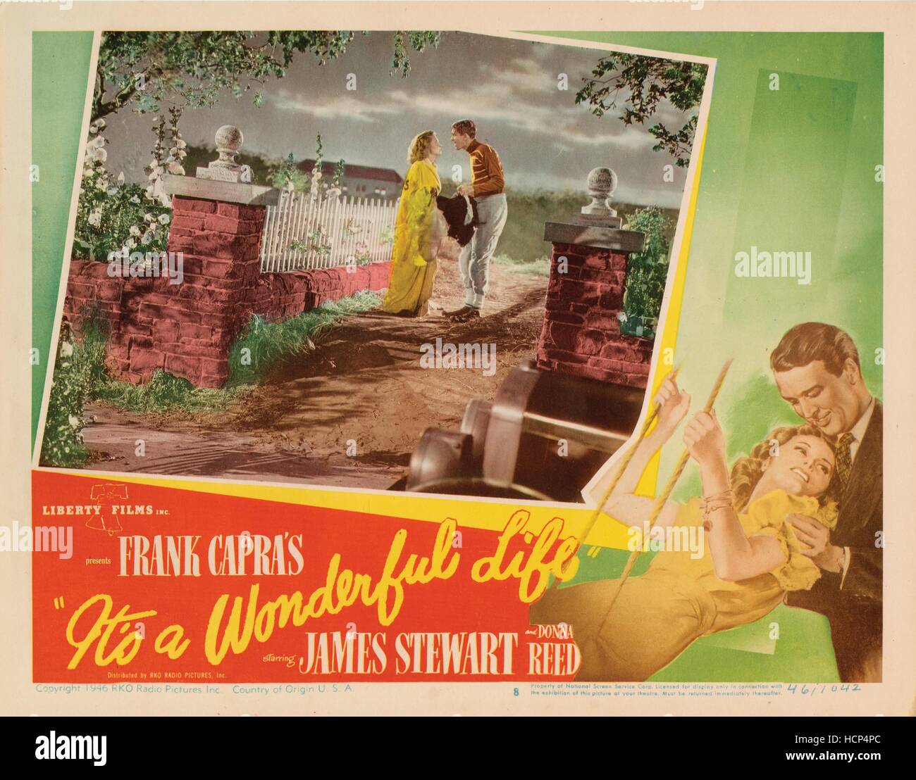 IT'S A WONDERFUL LIFE, inset and bottom right from left: Donna Reed ...