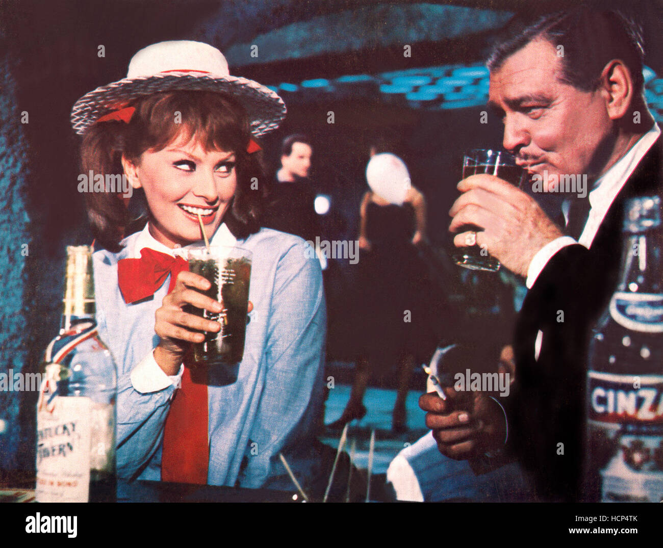 IT STARTED IN NAPLES, Sophia Loren, Clark Gable, 1960 Stock Photo - Alamy
