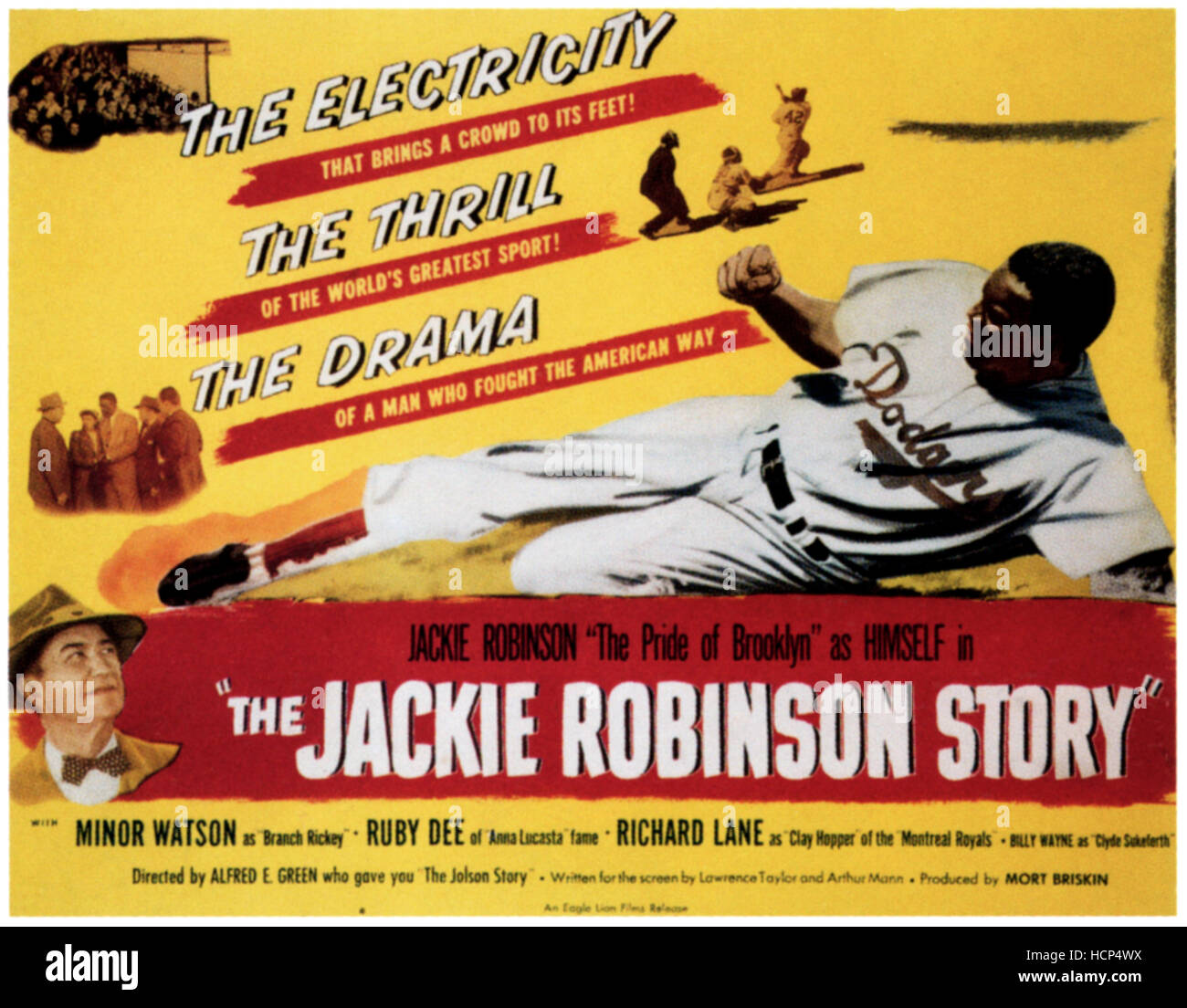 THE JACKIE ROBINSON STORY, Jackie Robinson, 1950 Stock Photo - Alamy