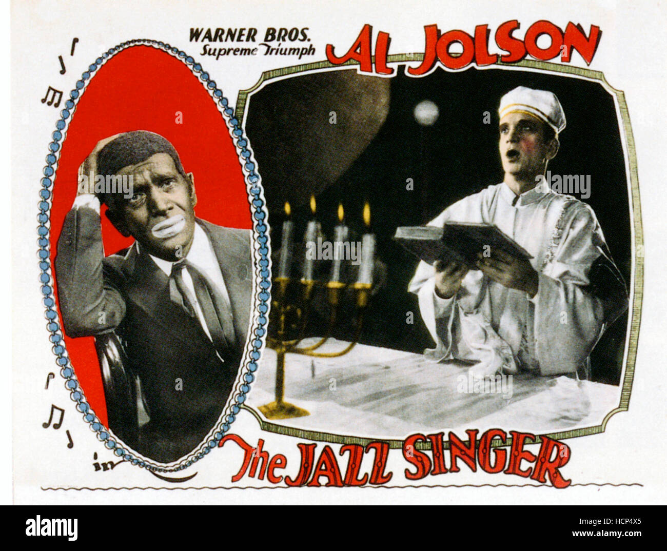 THE JAZZ SINGER, Al Jolson, 1927 Stock Photo - Alamy
