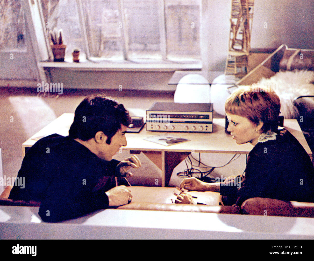 JOHN AND MARY, Dustin Hoffman, Mia Farrow, 1969, TM & Copyright (c ...